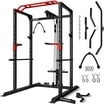 JOMEED Half Rack Squat Rack for Weight Lifting, 1000LBS Capacity Power ...