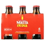 (4 pack) Malta India Malt Beverage, 6 Pack, 7 fl oz Glass Bottles ...