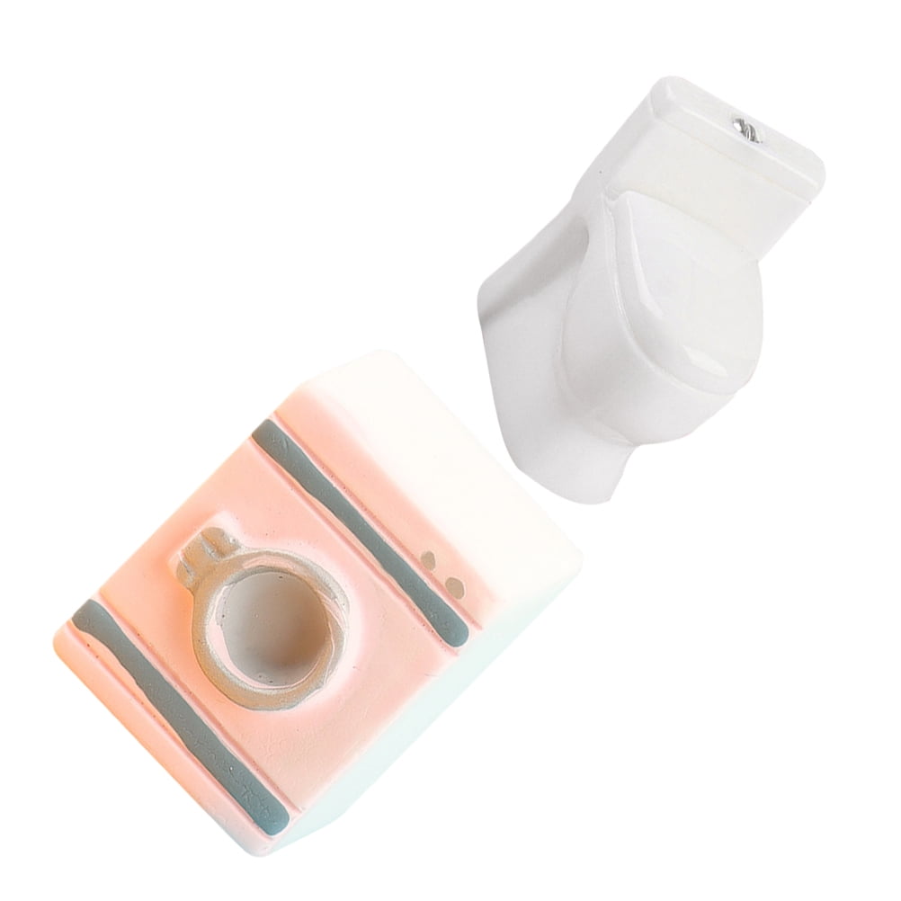 Click here for Brightfufu 2pcs Miniature Dollhouse Bathroom Set M... prices