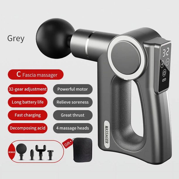 Mini Fascia Gun Vibration Massage Portable Small Massager Muscle ...