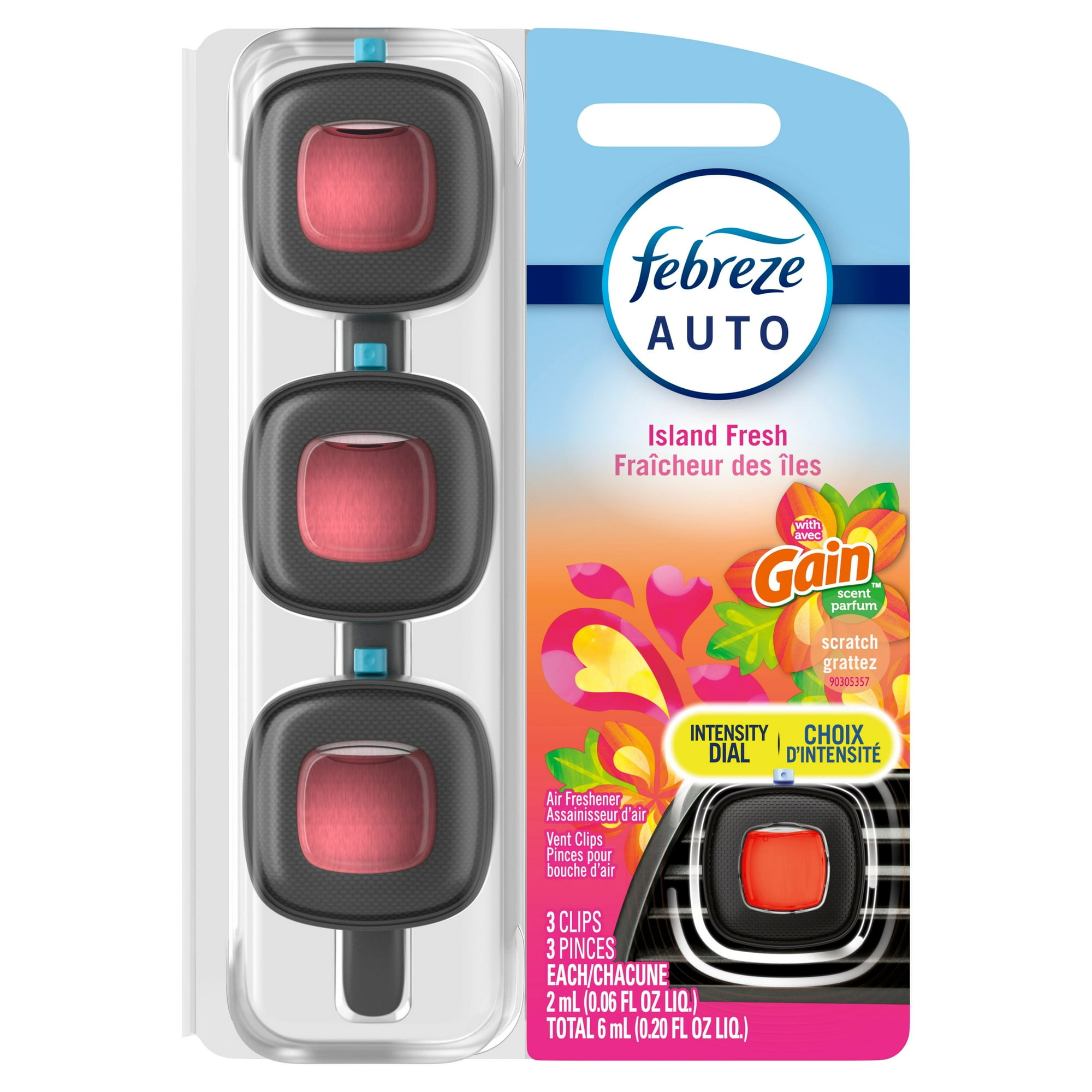 Click here for Febreze Auto Air Freshener Vent Clip Gain Island F... prices