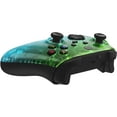 eXtremeRate Replacement Gradient Translucent Green Blue Front Housing ...