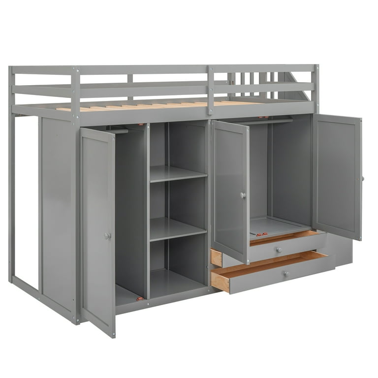 Wardrobe with loft price store