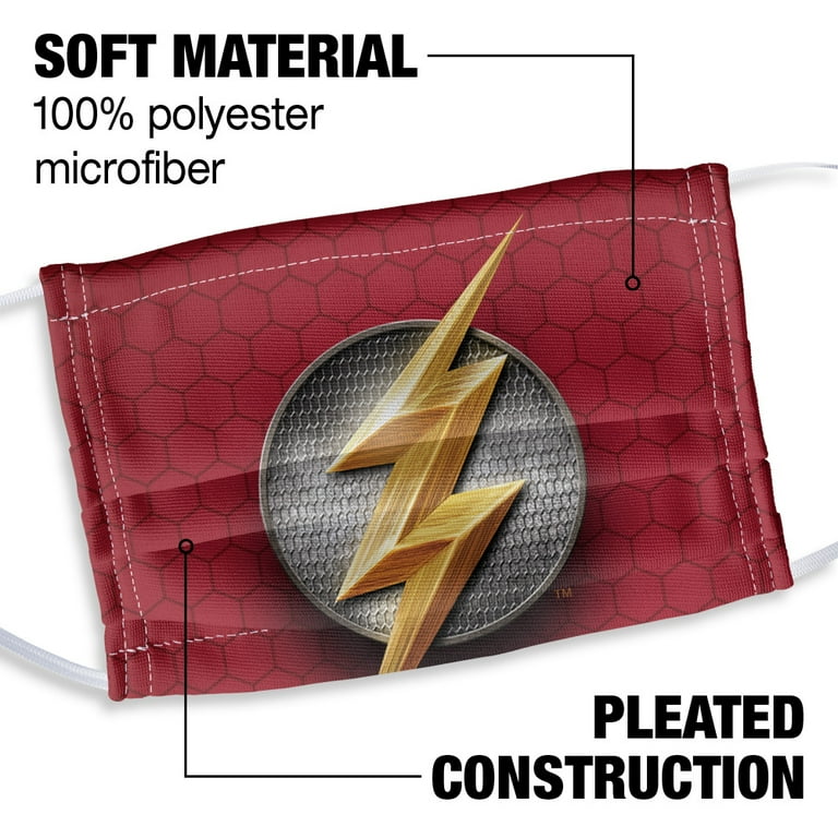 Flash Superhero Face Mask