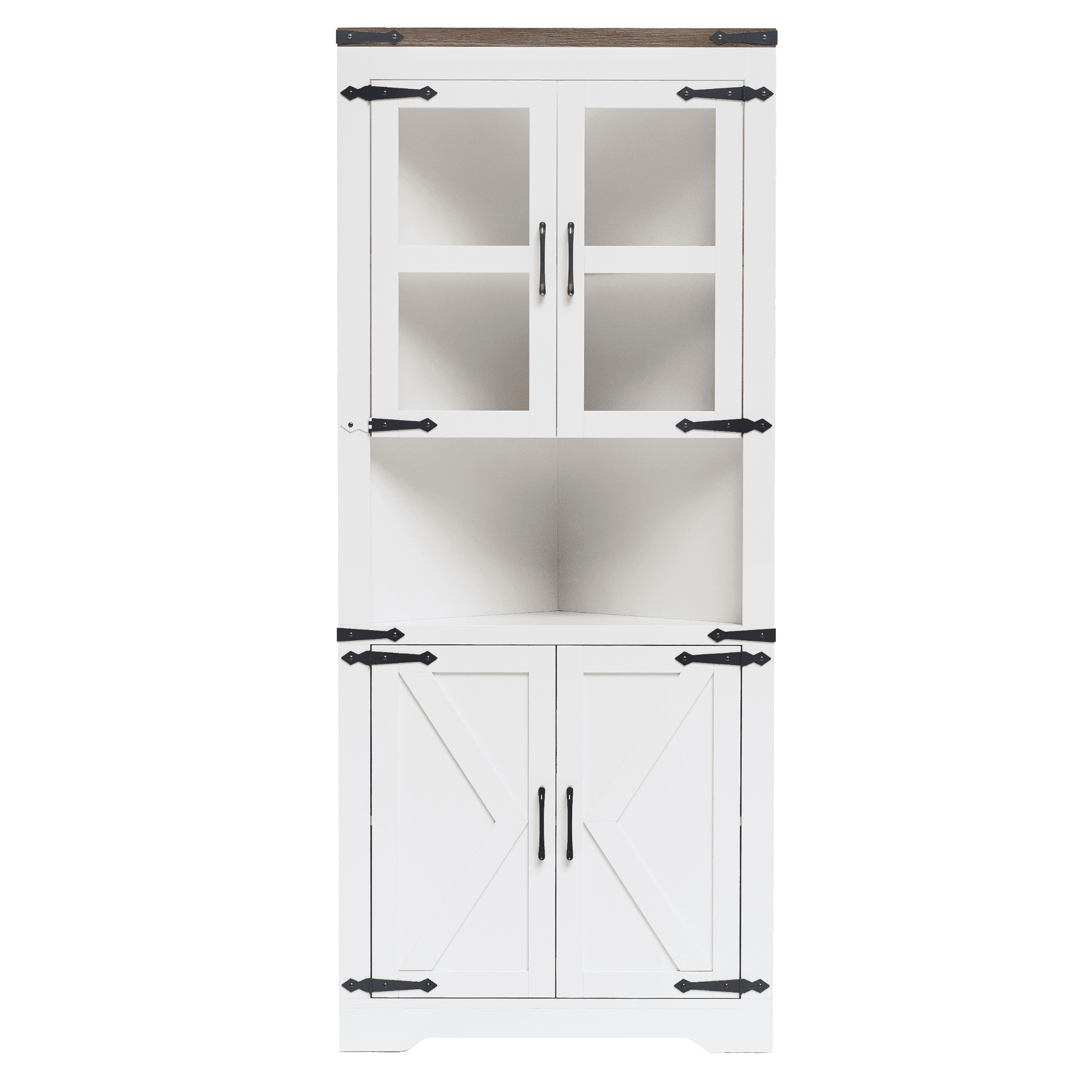 Click here for Tropow Space-Saving Tall Corner Storage Cabinet -... prices