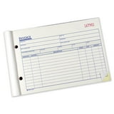Adams® Invoice Book, 3-Part, Carbonless, White, Canary, Pink, 8-7/16" x ...