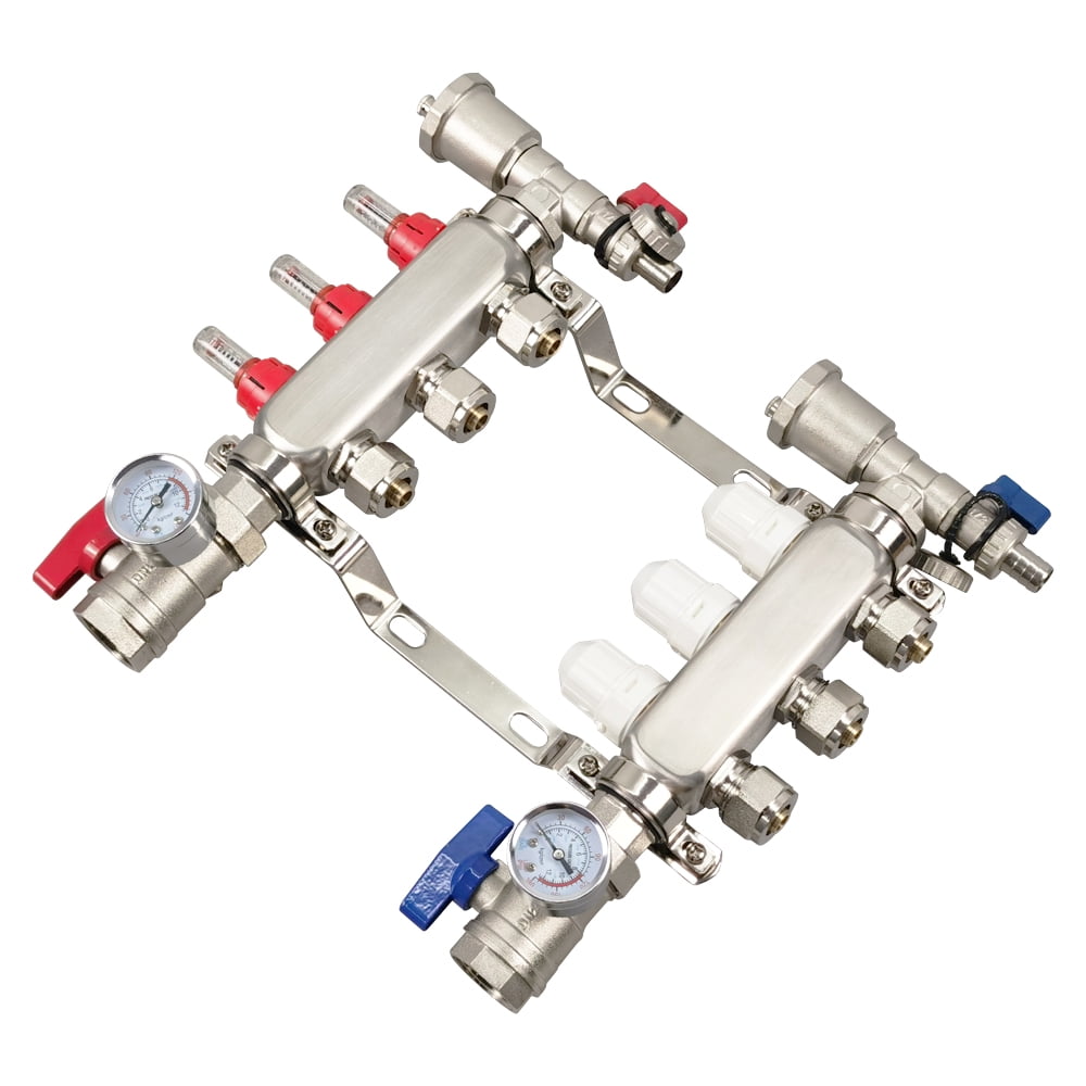INTSUPERMAI Floor Heating Water Distributor PEX Radiant Floor Heating ...