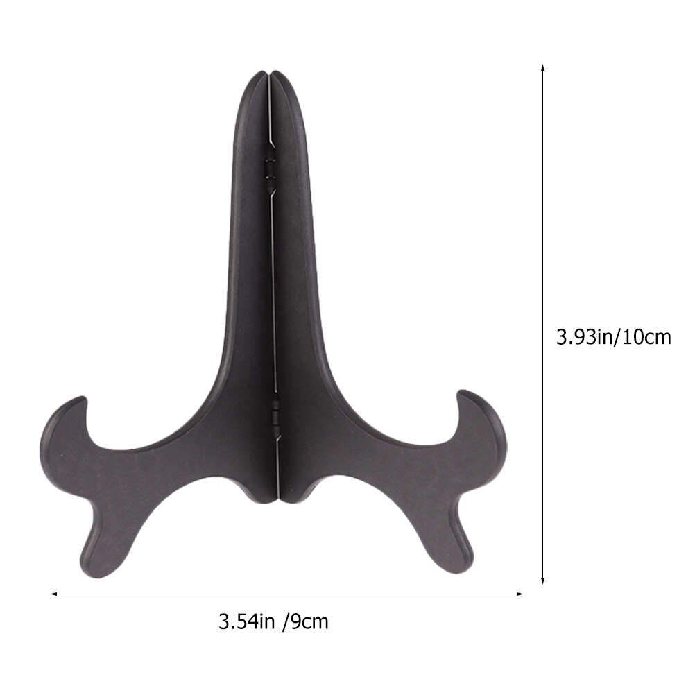 4Pcs Plastic Easels Plate Display Stands Picture Frame Stand Holder ...