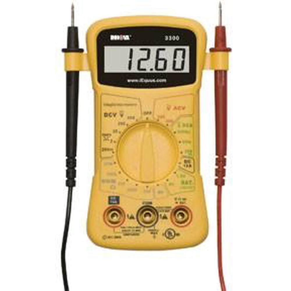 INNOVA ELECTRONICS CORPORATION 10 MEGOHM MULTI METER - Walmart.com ...