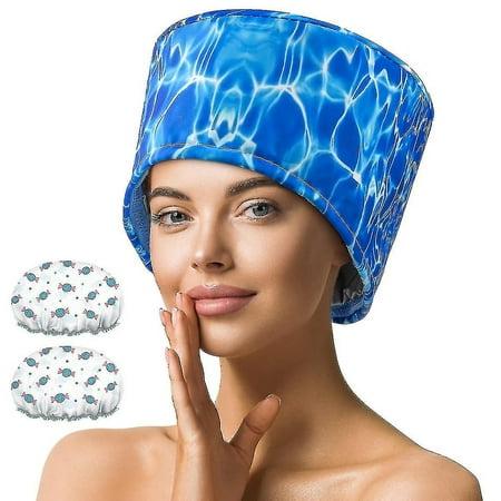 Hair Steamer Deep Conditioning Heat Cap Adjustable Care Heating With ...