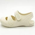 BRGZLK Kids Boys Girls Beach Sandals Solid Color Closed Toe Anti Slip ...