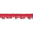 Wyla Red Ruffled Lace Trim 90 feet - Walmart.com