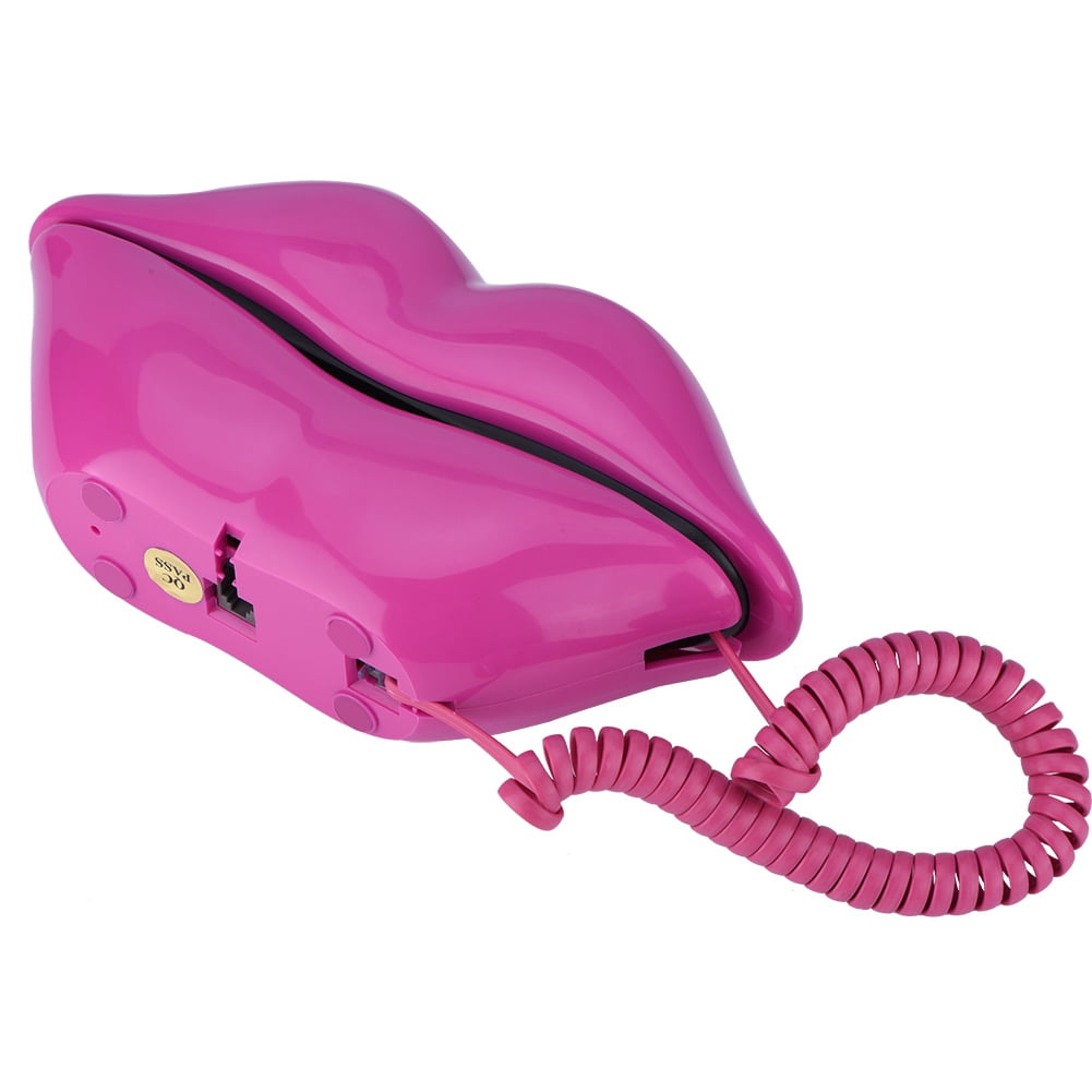 Click here for Domqga Phone funny Rose Red Lip Plastic Telephone... prices