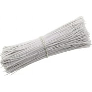 JAM Elastic String Ties, Gold Metallic, 50/Pack, Small, 10" Loop ...