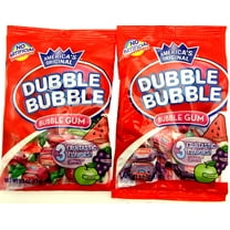 Dubble Bubble Grape Chewing Gum, Fruit Flavored, 3 Pack, 4 Ounce Bags ...