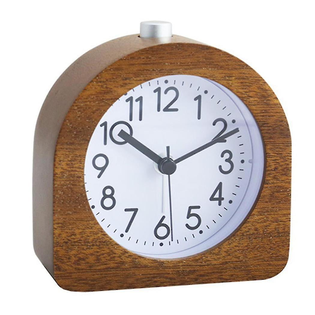 Click here for Vorcoy Alarm Clock Without Ticking Retro Wooden Al... prices