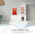 Portable Display Stand Small Acrylic Booth Show Rack Riser Risers ...