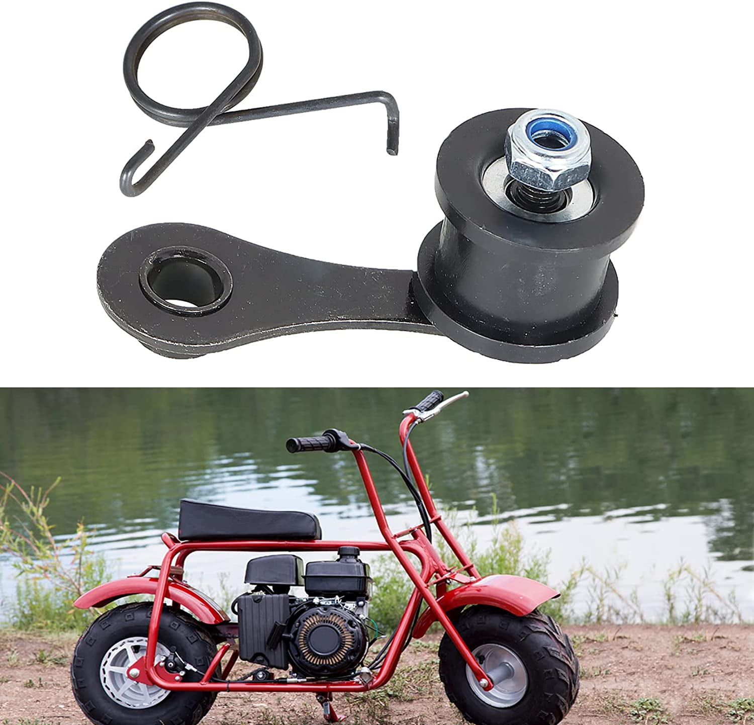 SEBLAFF Electric Vehicle Chain Tensioner Bearing Roller Replacement for ...