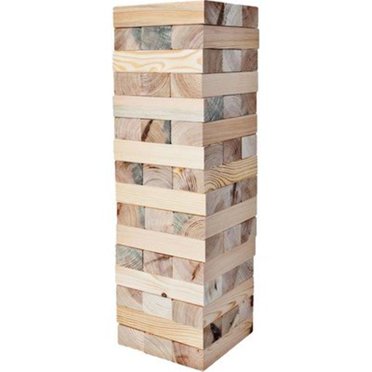 Jenga Giant JS6 - Premium Hardwood Oversized Game Set for Adults ...