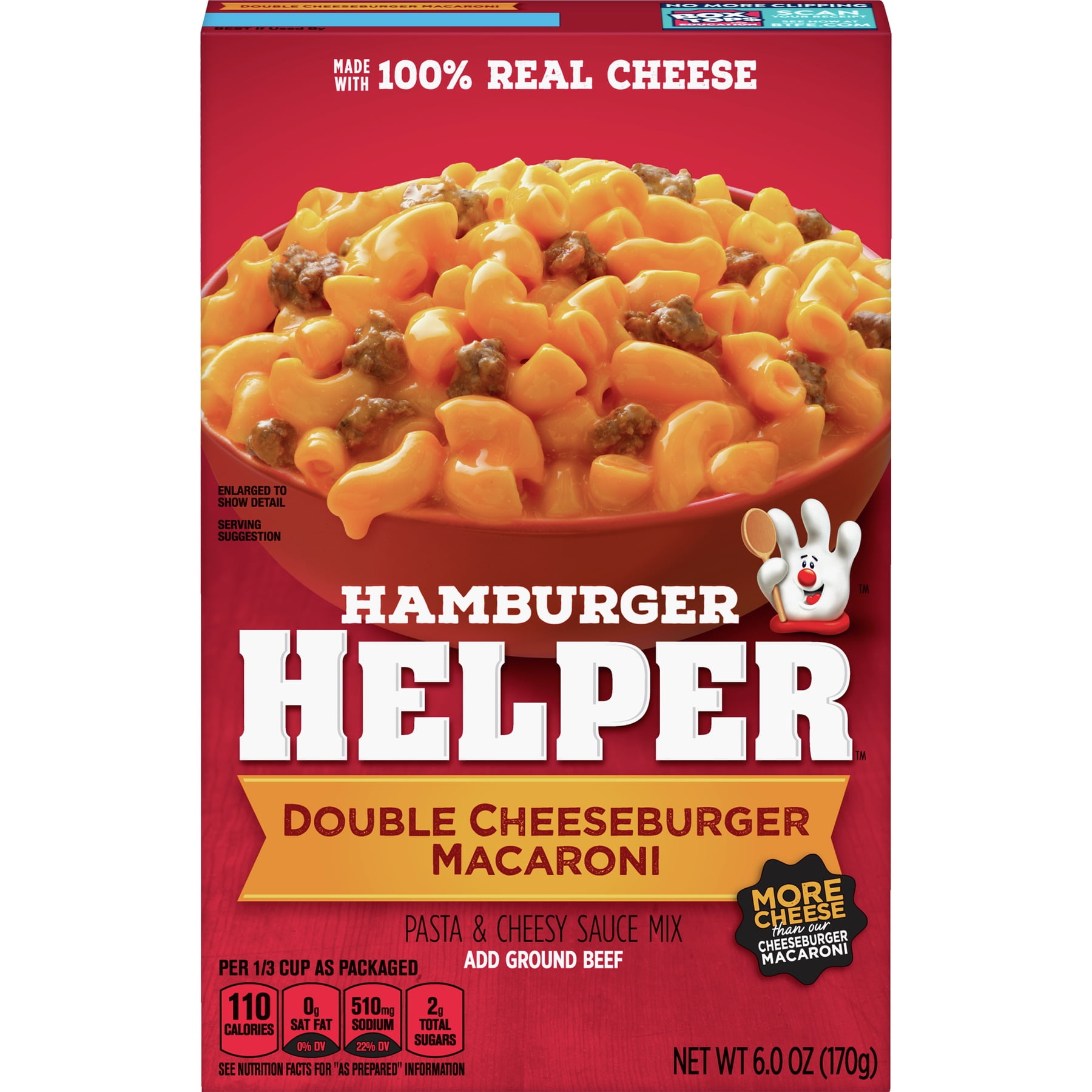 Hamburger Helper Double Cheeseburger Macaroni Hamburger Helper 6 Oz hamburger-helper-double-cheeseburger-macaroni-hamburger-helper-6-oz