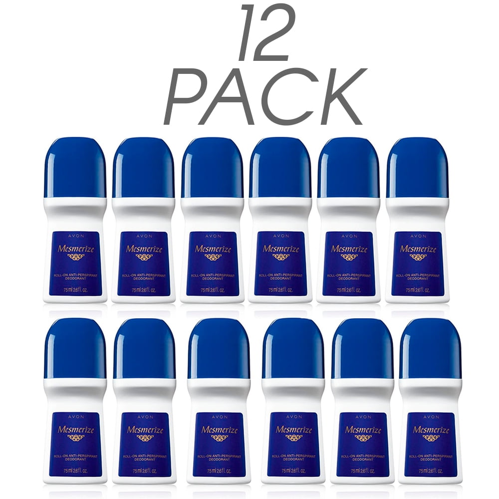 Avon Mesmerize Roll-on Deodorant. For Men. Quick-drying, Non-whitening ...