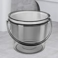 Water Bucket with Lid Water Pail Small Transparent Portable Fishing ...