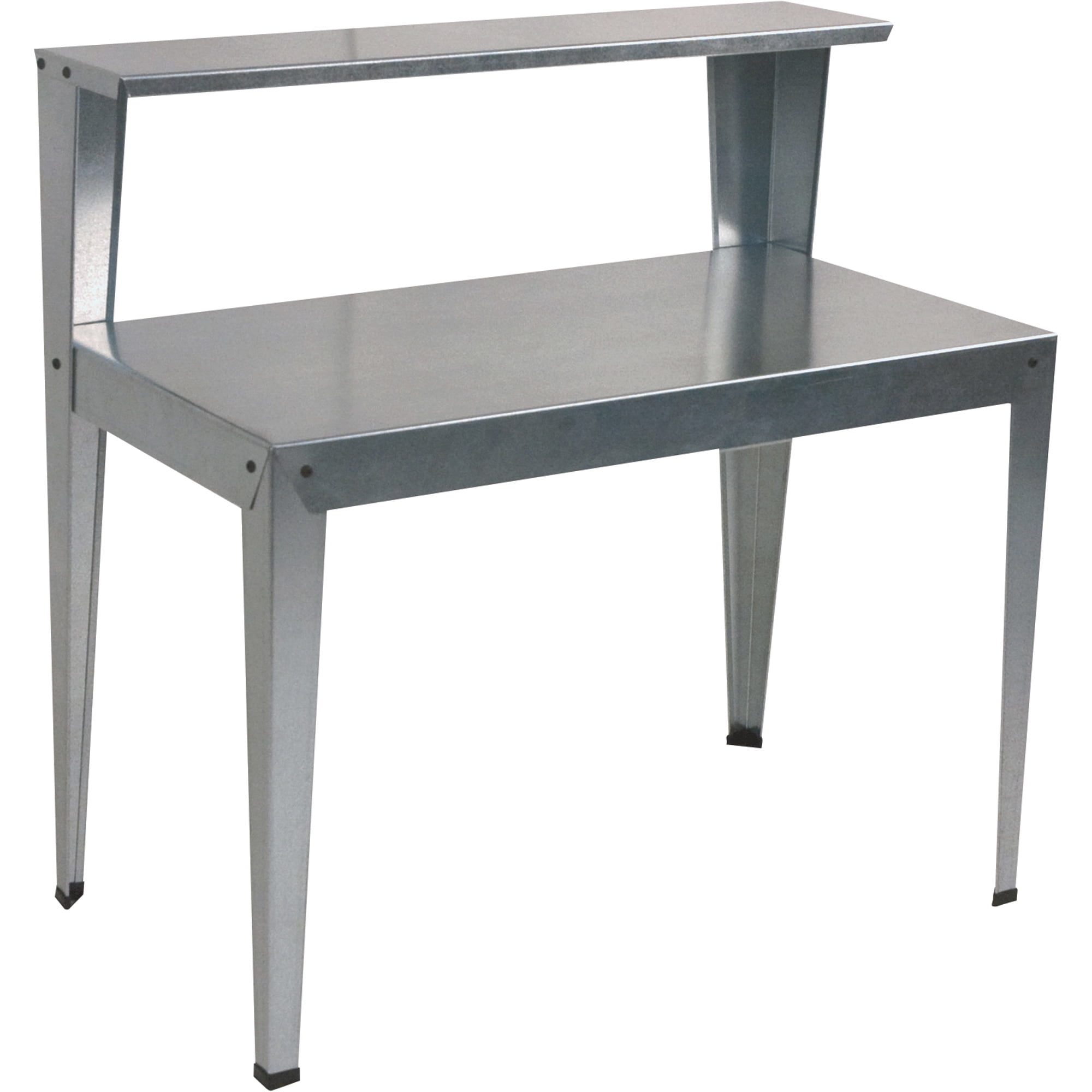 Heavy-Duty Galvanized Steel 2-Shelf Utility Bench - Walmart.com