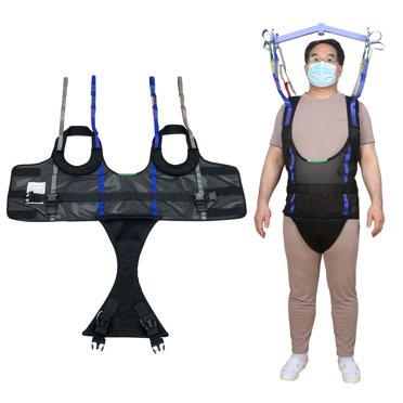 Drive Medical Divided Leg Patient Lift Sling with Headrest, Large ...