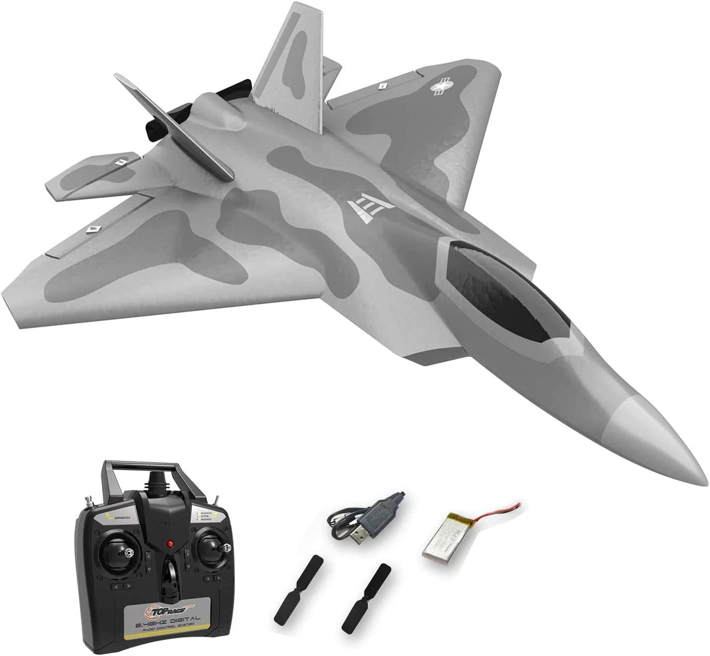 Rc jet 4 channel remote control fighter jet rc plane ready to fly rc ...