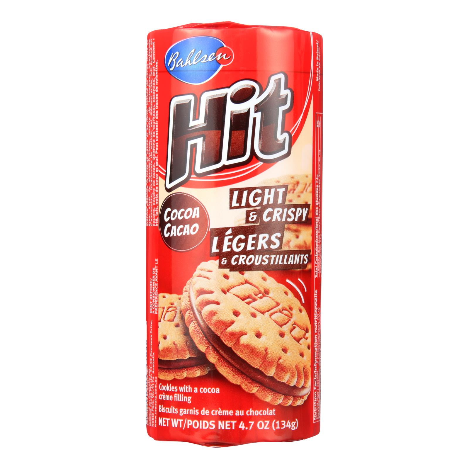 Bahlsen Cookies Hit Cocoa Crème, 4.7 Oz - Walmart.com