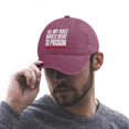 All My Role Models Went To Prison Wine Red Hat Adjustable Funny Fashion ...