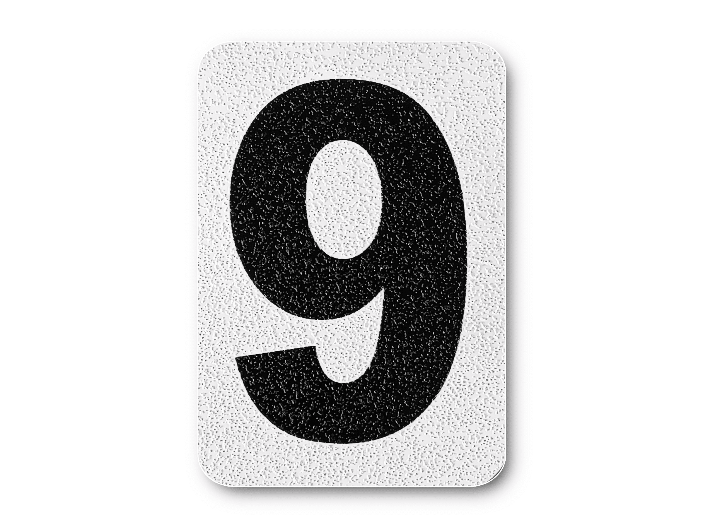 4 Inch Individual Number for Mailbox, House, Office, Apartment, Easy ...