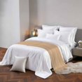 Beige Wood Grain Bed Runner Twin Size Farmhouse Tree Wooden Texture ...
