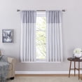 Better Homes & Gardens Dobby Colorblock Single Window Panel - Walmart.com