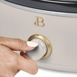 Beautiful 2.5 Qt Dip and Serve Manual Slow Cooker, Porcini Taupe by ...