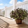 5pcs Artificial Purple Perilla Plant, UV Resistant Faux Hanging Basil ...