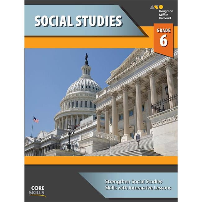 Houghton Mifflin Harcourt SV-9780544267640BN 3 Each Core Skills Social Studies Book - Grade 6 ...