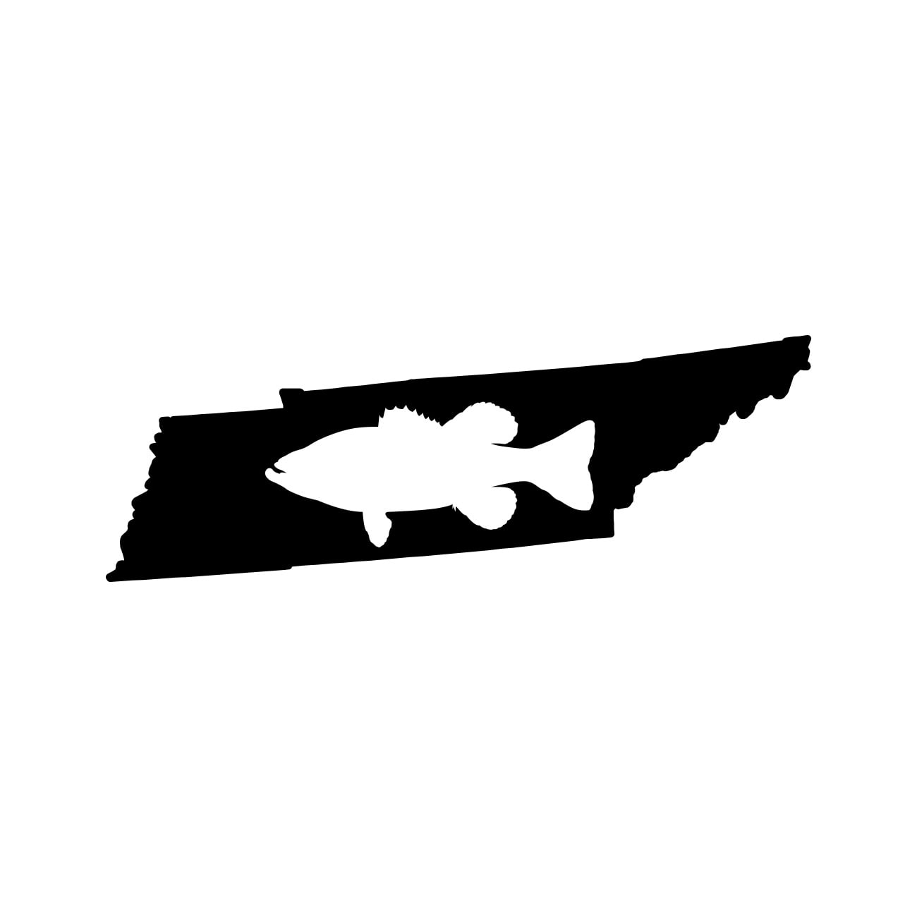 Tennessee Bass Sticker Decal Die Cut - Self Adhesive Vinyl ...