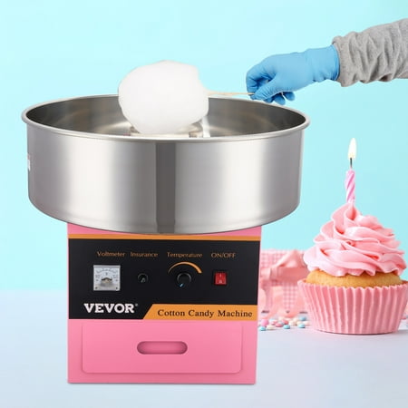 VEVOR Electric Cotton Candy Machine, 1000W Candy Floss Maker ...