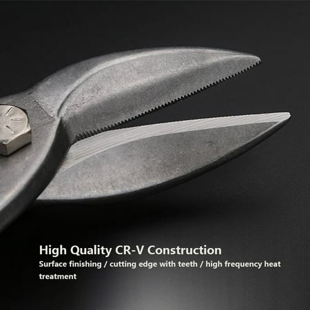 48mm/1.9in Higher Hardness Sheet Metal Tin Snip, Right Cutting Tin Snip ...