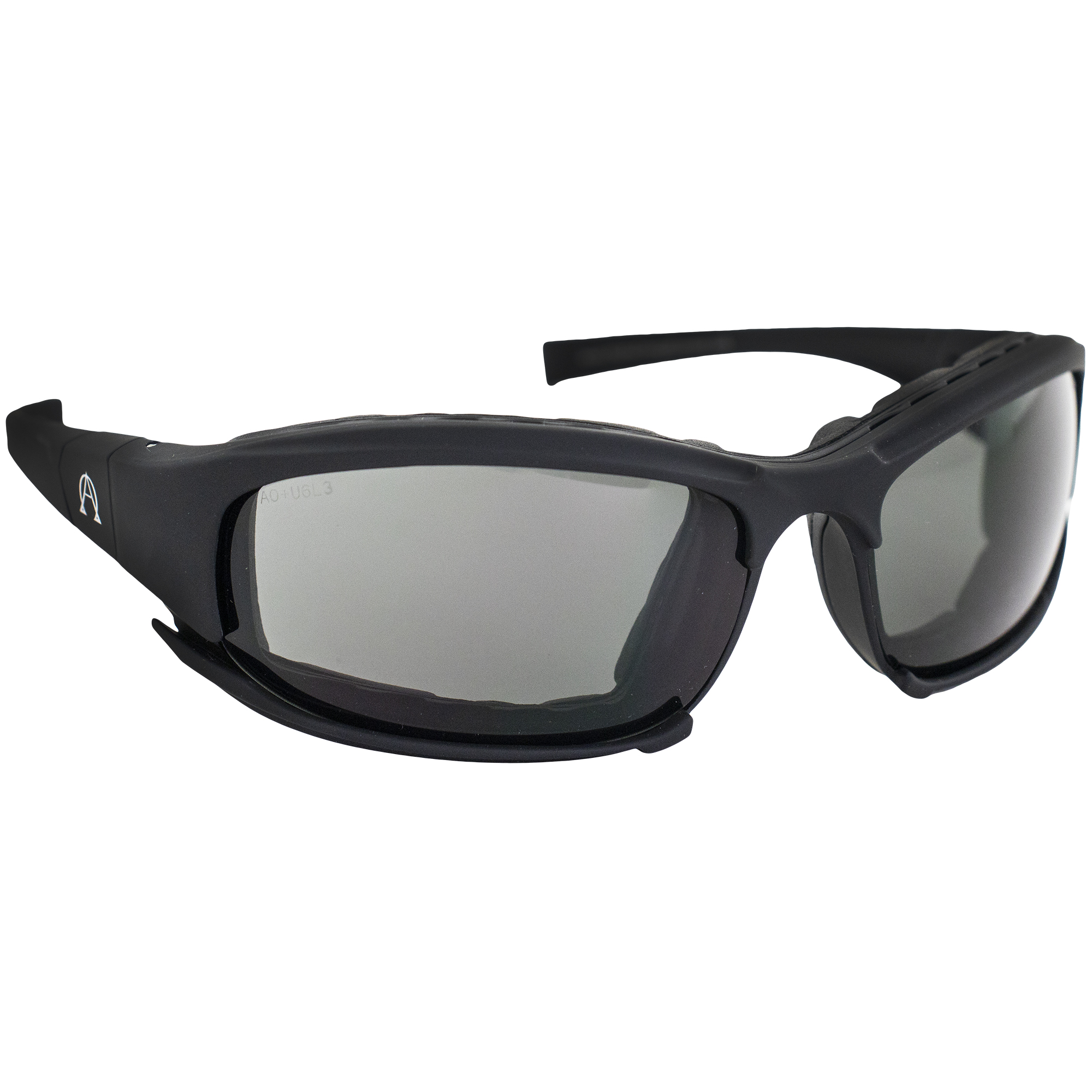 Alpha Omega Motorcycle Sunglasses Foam Padded Riding Safety