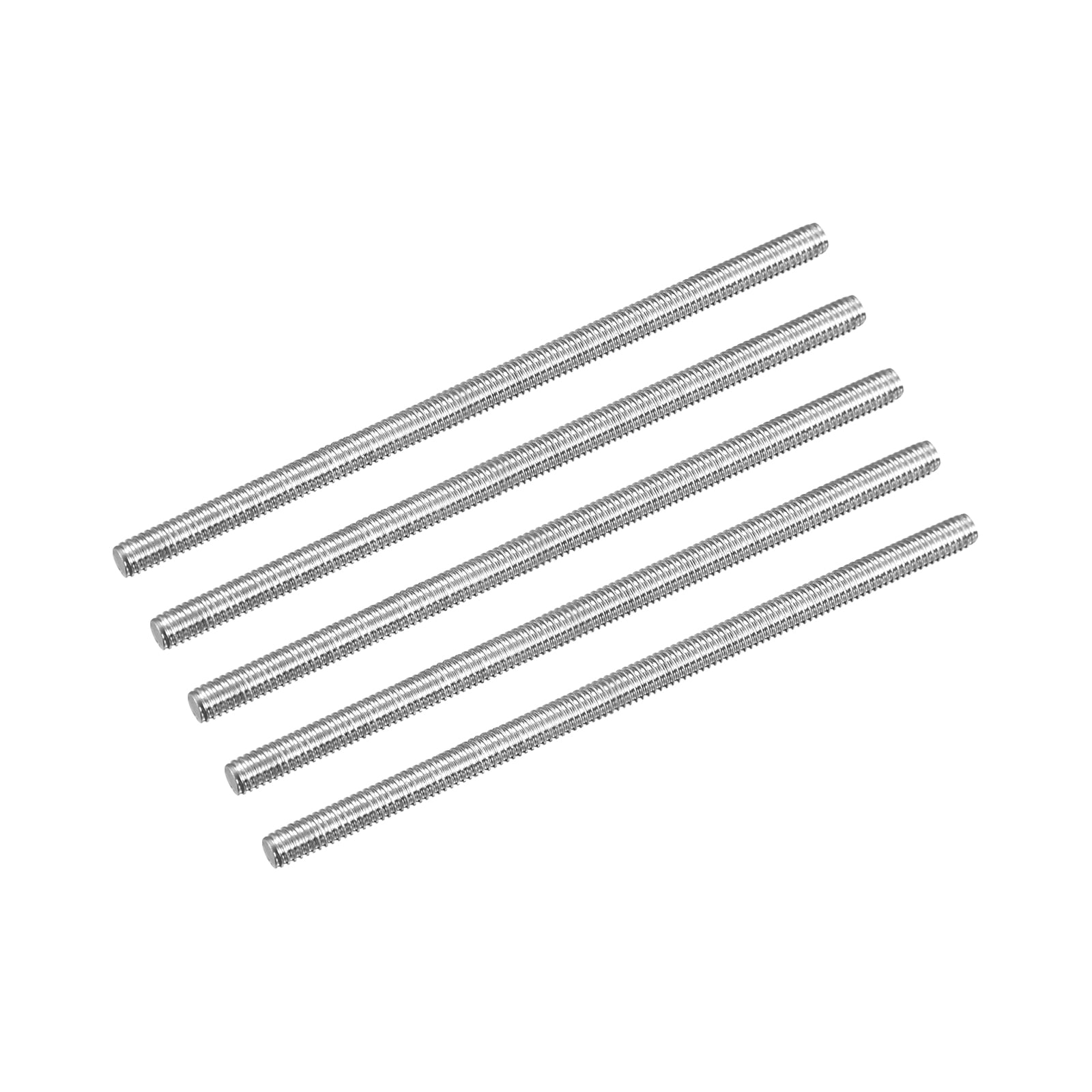 Uxcell Fully Threaded Rod M4 x 80mm 0.7mm Thread Pitch 304 Stainless ...