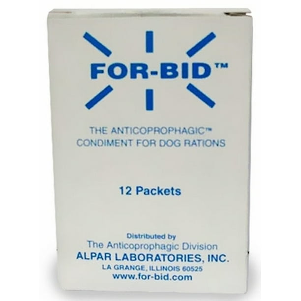 Forbid Coprophagia Stool-Eating Deterrent 12 Packets - Walmart.com ... Forbid Coprophagia Stool-Eating Deterrent 12 Packets - Walmart.com ...