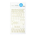 Recollections™ Gold Puffy Modern Alphabet Stickers, 12 Pack, Crafting ...