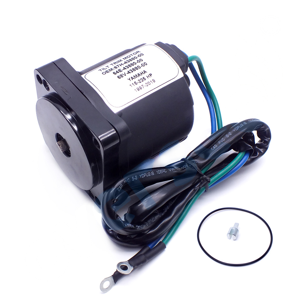 Oversee Marine Boat Tilt Trim Motor for Yamaha OMC Outboard 67H-43880 ...