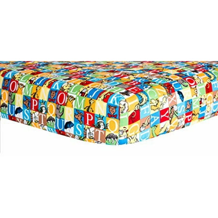 Dr. Seuss Alphabet Seuss Squares Crib Sheet | Walmart Canada