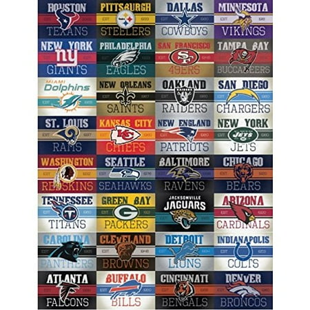 NFL Vintage Sticker Set Complete 32 Teams Logo Helmet Stickers ...
