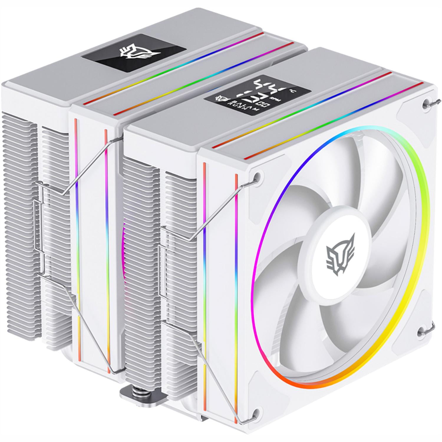 Disipador Doble CPU Gamer BALAM RUSH HELIUX PRO HEX75 120mm ARGB 3pin LGA 1700 AM5 600 - 2000 ...