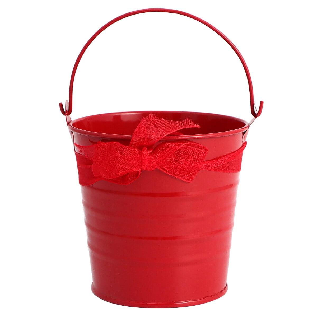 2pcs Gardening Flower Bucket Small Iron Sheet Bucket Kid Gardening ...