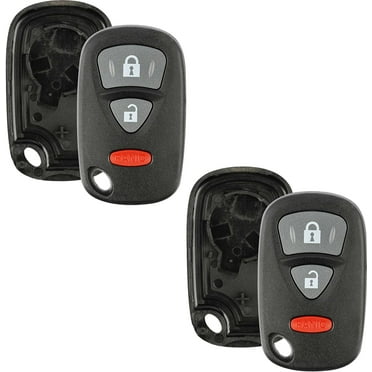 2 PACK KeylessOption Keyless Entry Remote Control Starter Car Key Fob ...